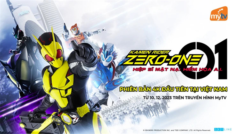 Kamen Rider Zero-One Lên Sóng MyTV với Chất Lượng 4K: Đỉnh Cao Trải Nghiệm Phim Siêu Nhân